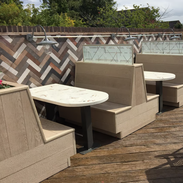 Booth Seating - Verve Workspace